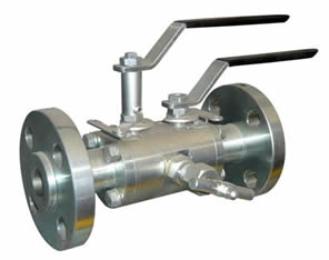 Double Block and Bleed Ball Plug Valves Dual Trunnion Mounted Firesafe ...