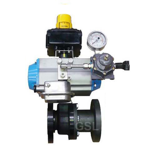 Starline Ball Valve c/w Air Torque Actuator Export Project Malaysia ...