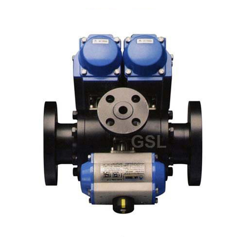 Starline Double Block & Bleed Twin Ball Valve c/w Air Torque Actuators ...