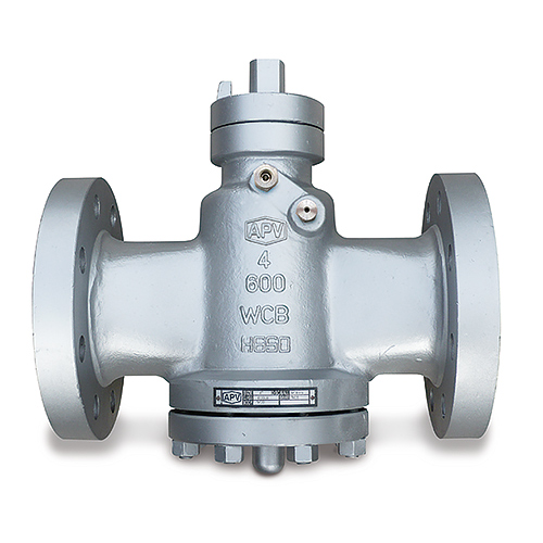 APV Pressure Balanced, Lubricated, Rectangular Inverted Port Plug Valve ...