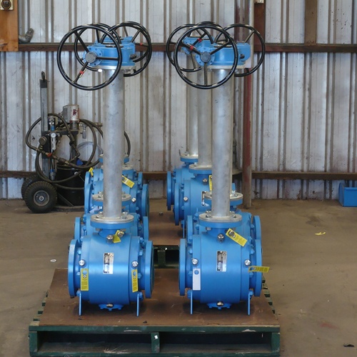 Global Supply Line Engineering fitted extended bonnets with Rotork ...