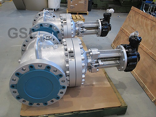 APV API600 Gate Valves Fitted with Bypass | Global Supply Line